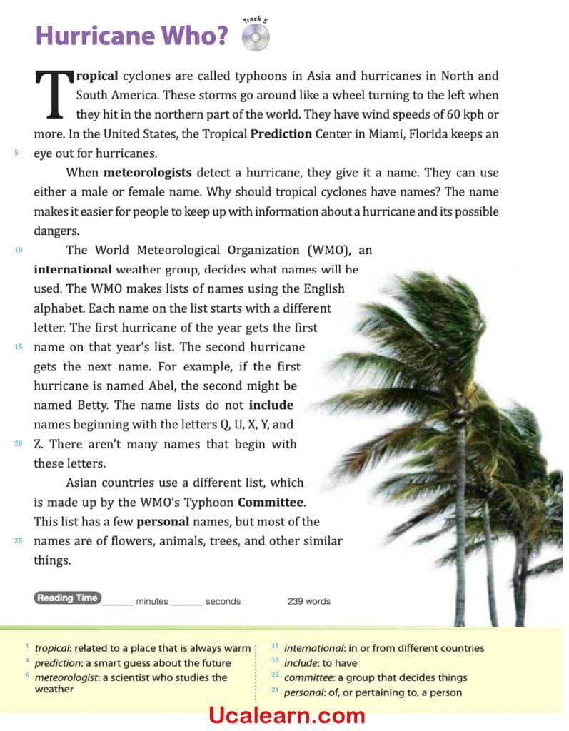 Reading Challenge 1 PDF with Audio Download