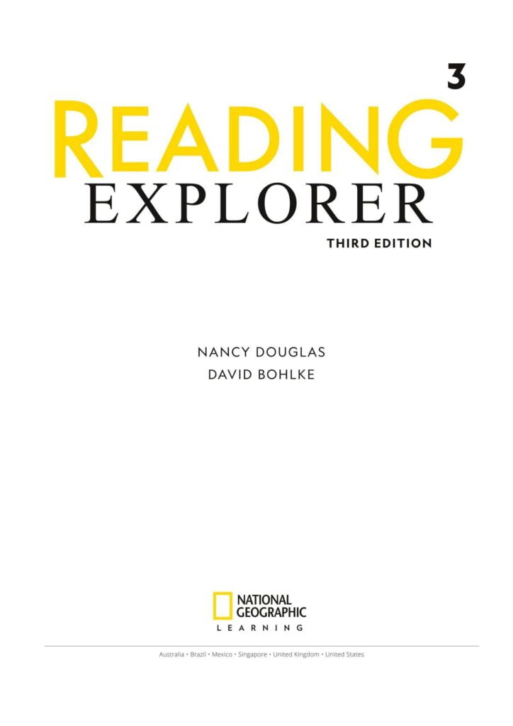 Reading Explorer 3 (3rd edition) PDF Download
