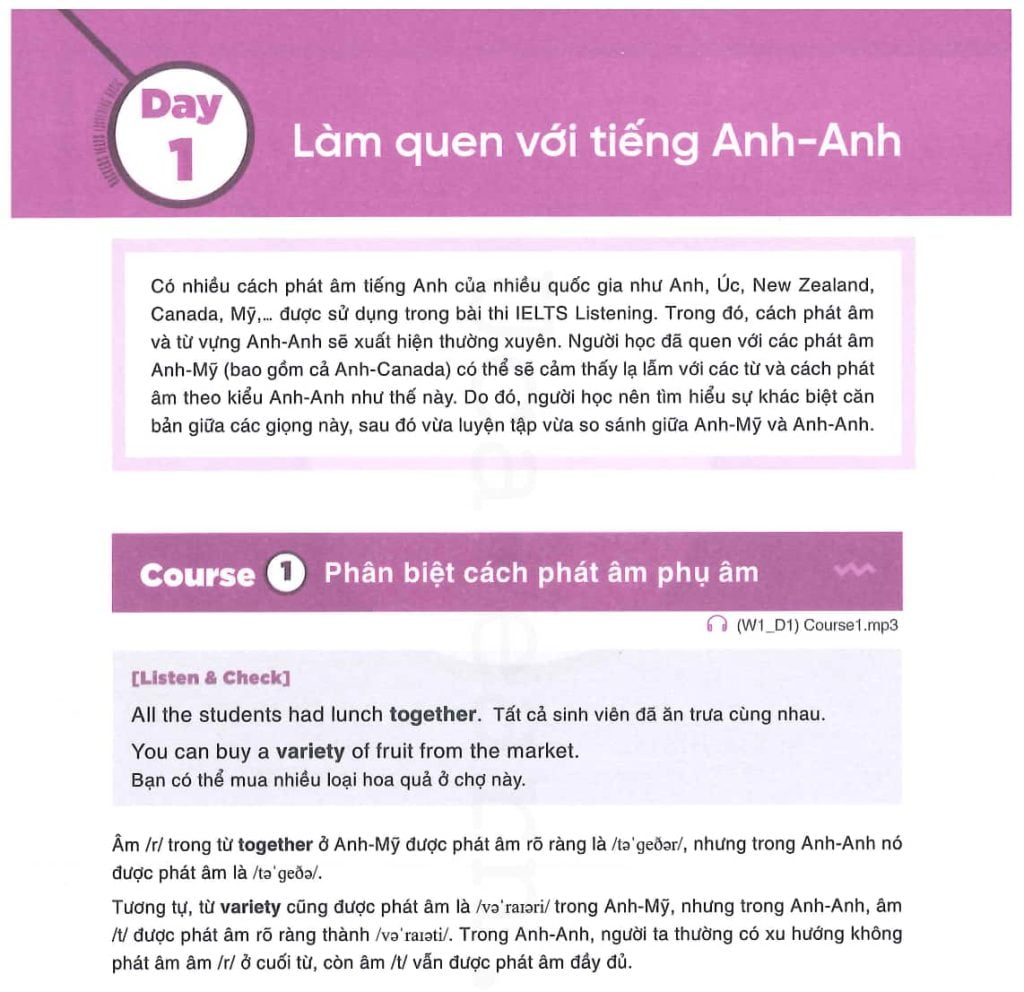 Hacker IELTS Listening Basic PDF full Download with Audio