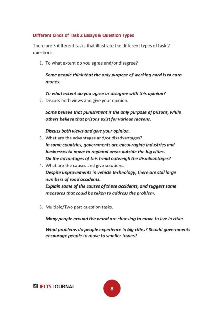 IELTS Journal Task 2 IELTS Writing PDF - Ucalearn