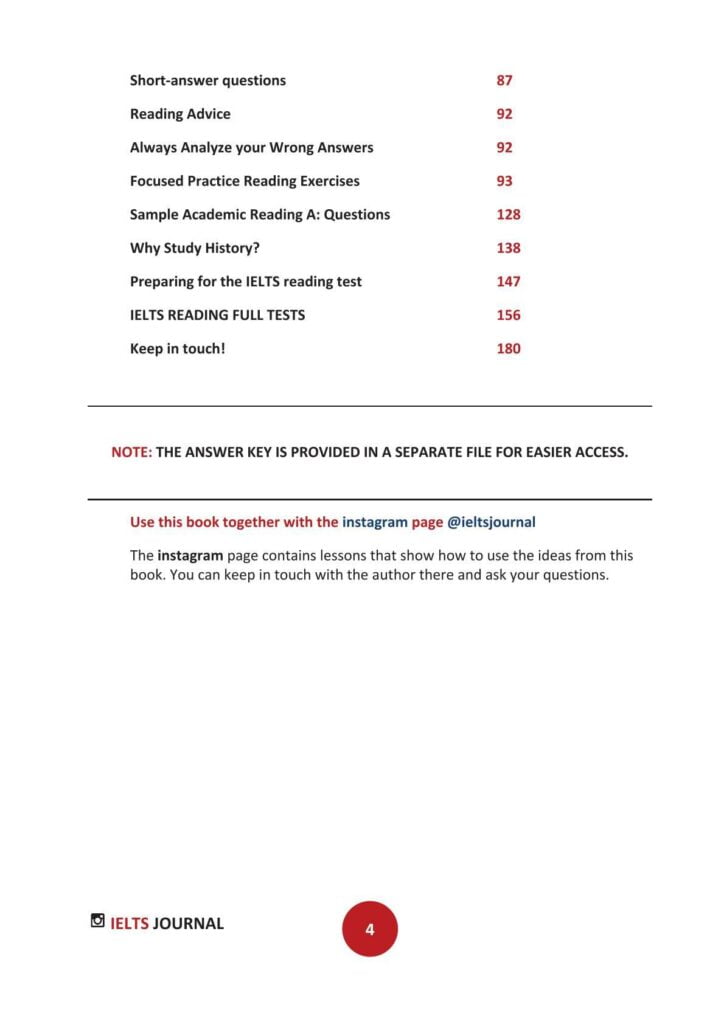 IELTS Journal - Tips For IELTS Reading PDF Download