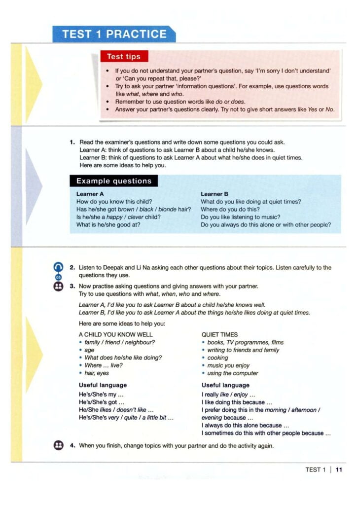 IELTS Life Skills Official Cambridge Test Practice A1 Download