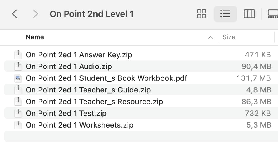 On Point 2nd edition PDF, Resources Download Level 1, 2, 3