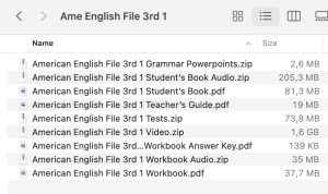 American English File 3rd Edition PDF, Resources Download