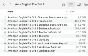 American English File 3rd Edition PDF, Resources Download