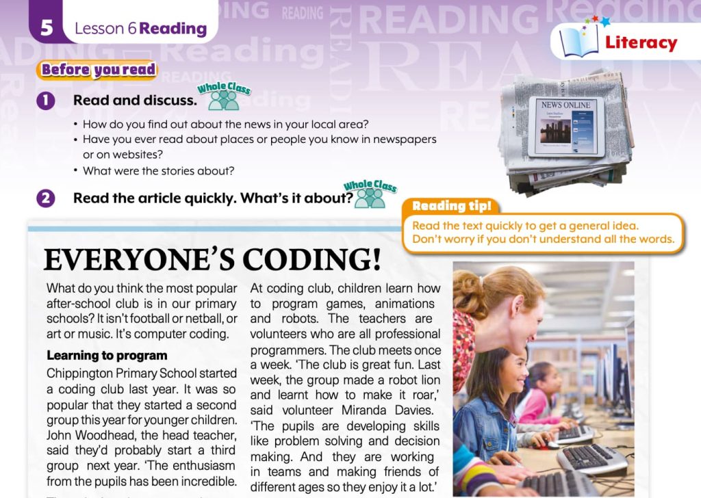 Give Me Five (6 Levels) PDF, Resources Download