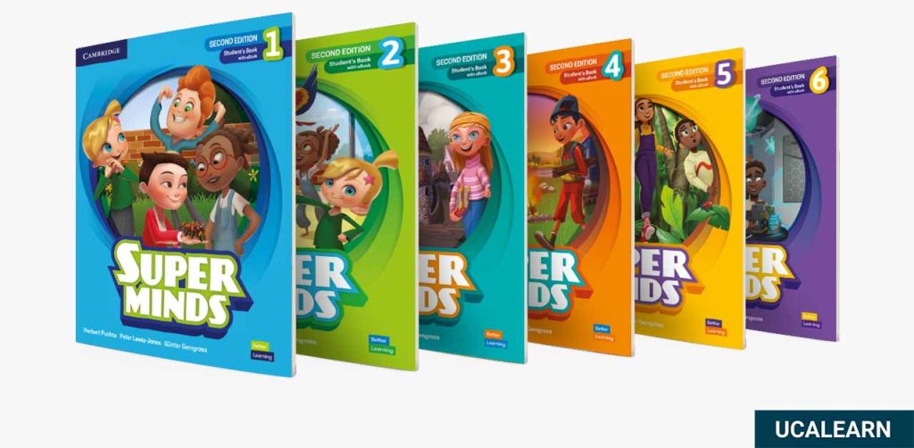 Super Minds 2nd Edition Starter 1, 2, 3, 4, 5, 6 PDF, Audio