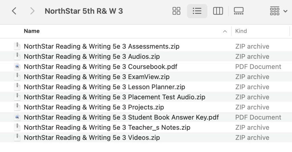 NorthStar Reading & Writing 5th Edition PDF, Resources