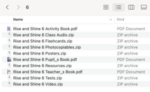 Rise and Shine 7 Levels PDF, Resources Download by Pearson