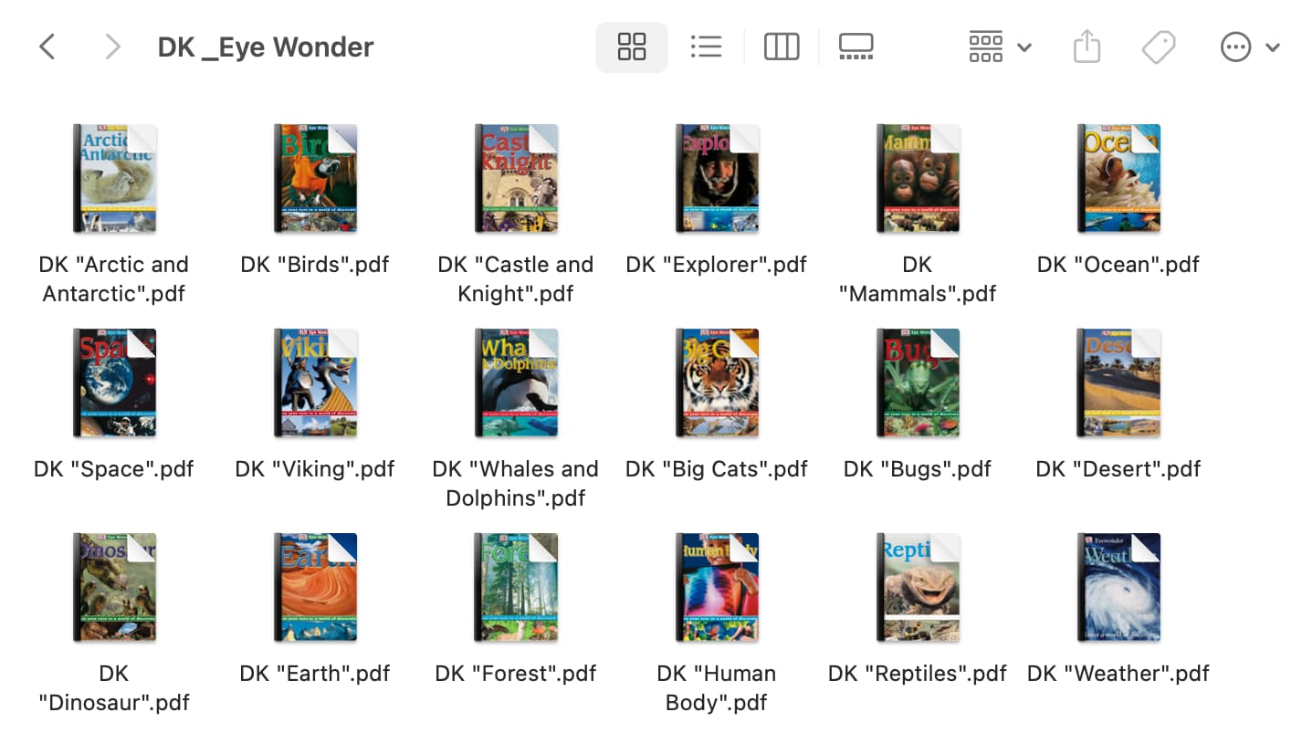 DK Eye Wonder Series PDF Download